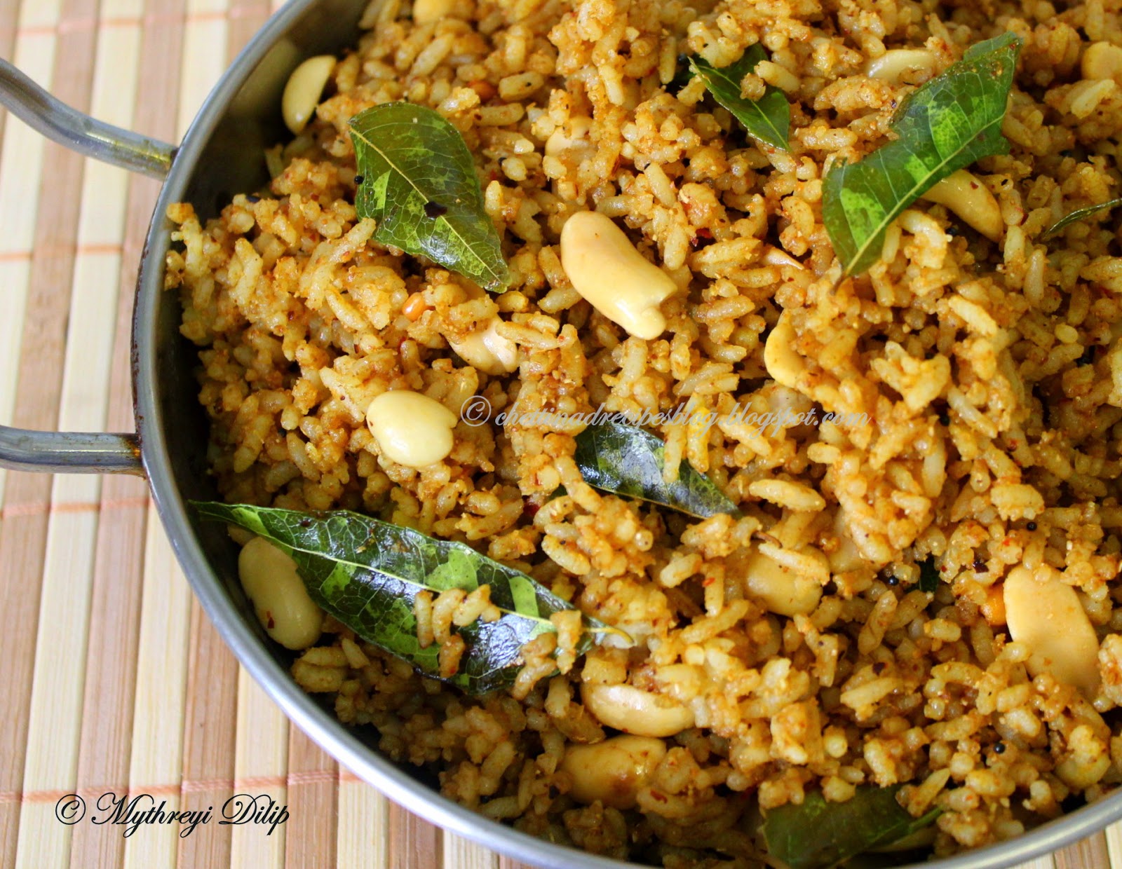 Chettinad Puliyodharai / Puli Sadam / Tamarind rice - Chettinad Recipes