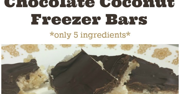 Brandi Raae: Chocolate Coconut Freezer Bars