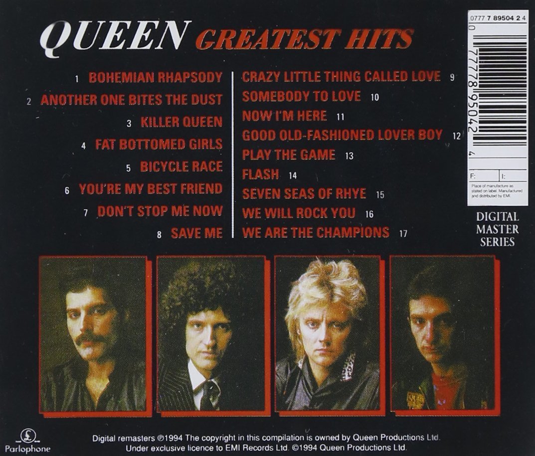 .: Queen Greatest Hits (Remastered)