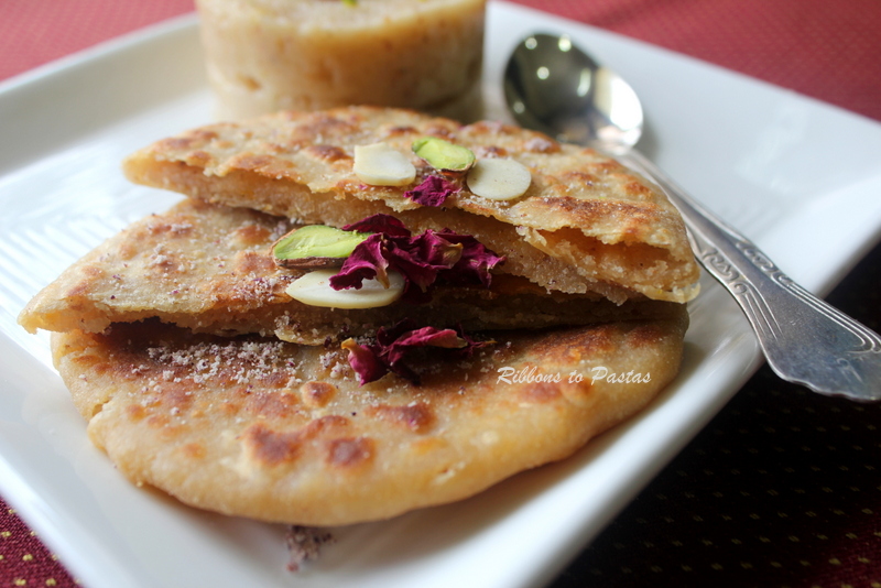 Halwa Paratha - Ribbons to Pastas