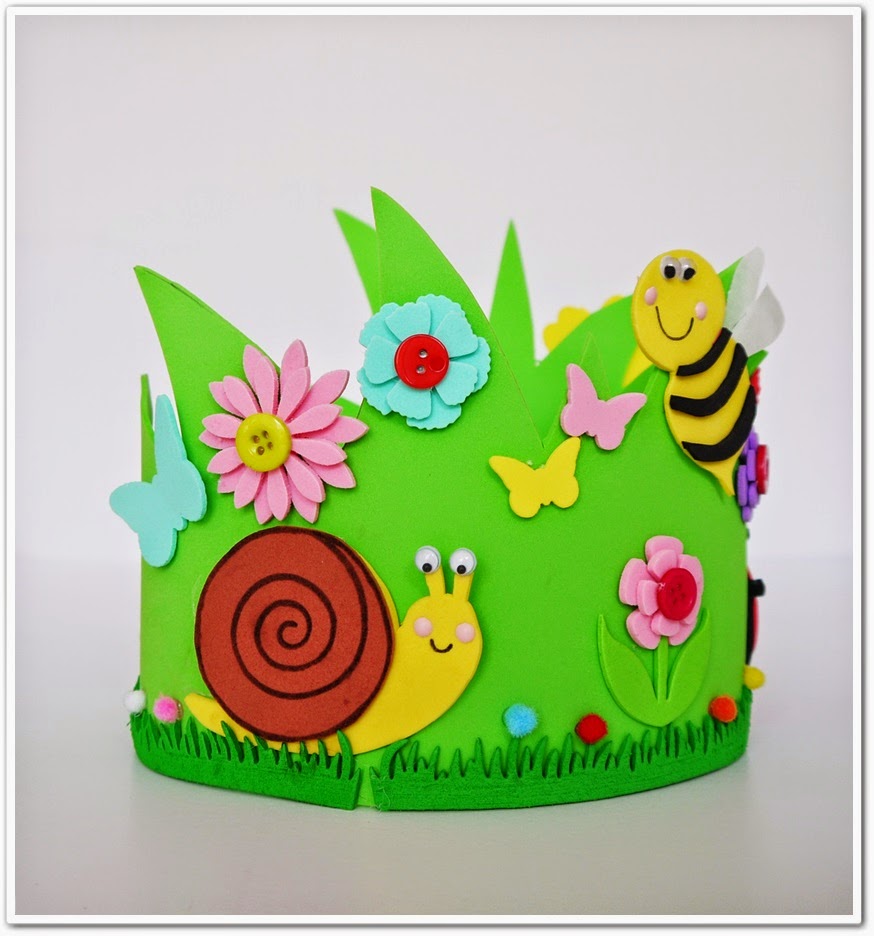 Manga por Hombro: Corona de primavera.