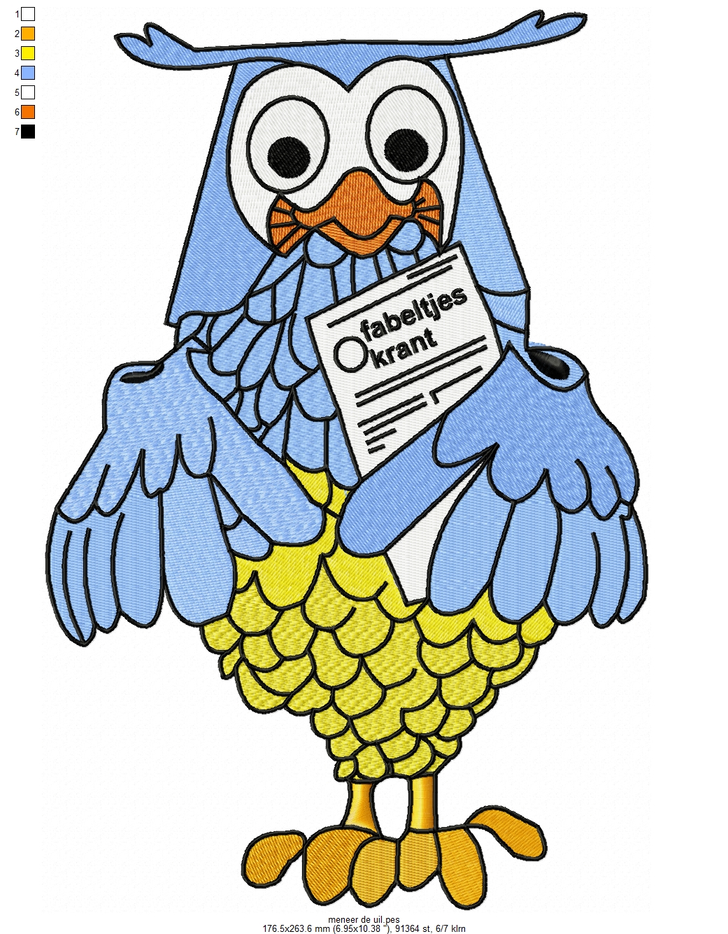 Pin en matrises de bordados