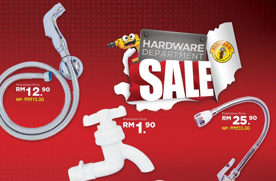 MR DIY Hardware 促销活动