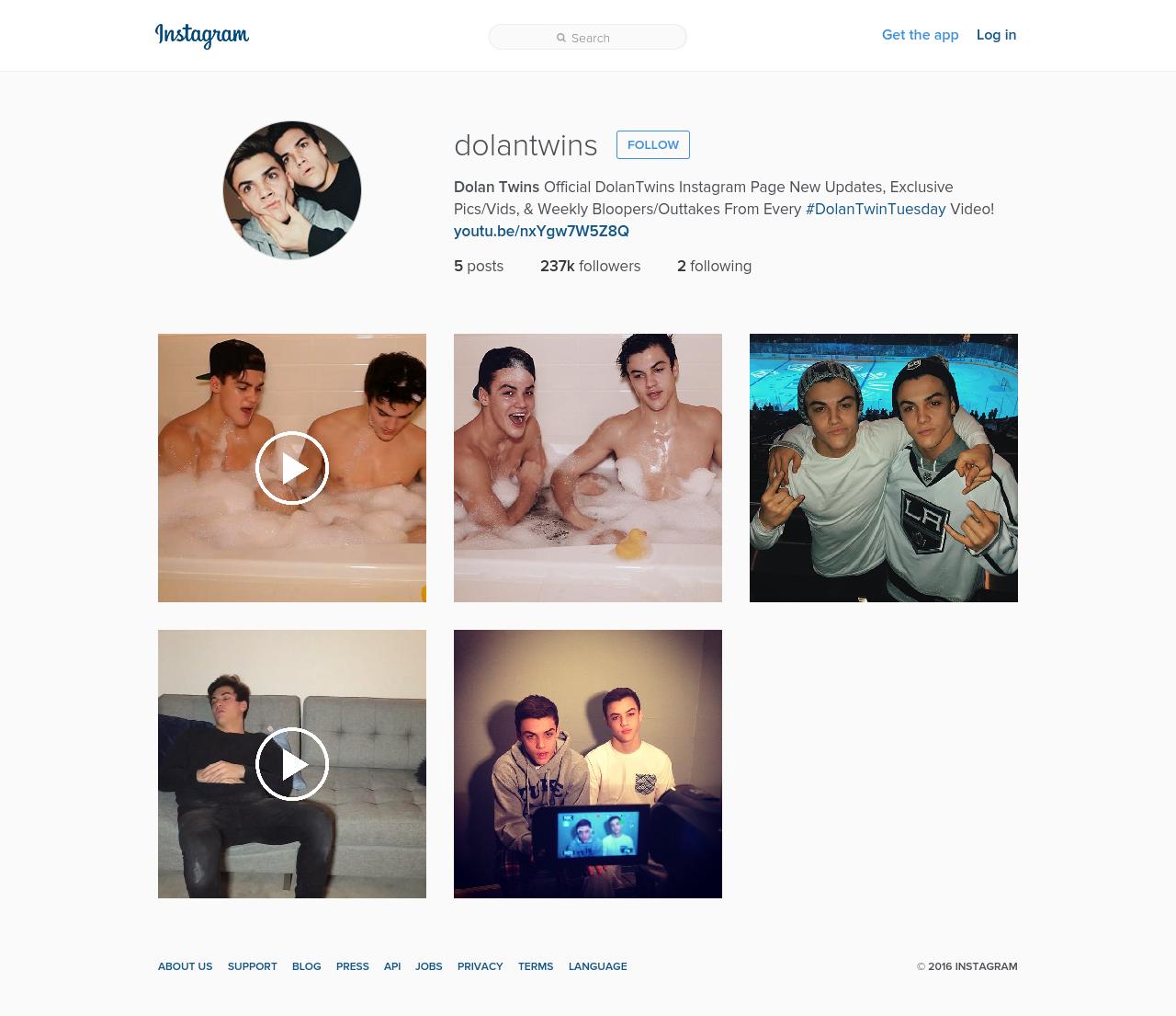 The Dolan Twins - It's A Twin Thing: January 2016