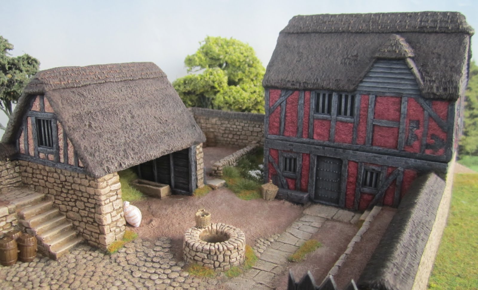 Harness and Array: Fortified Farmhouse - completed.