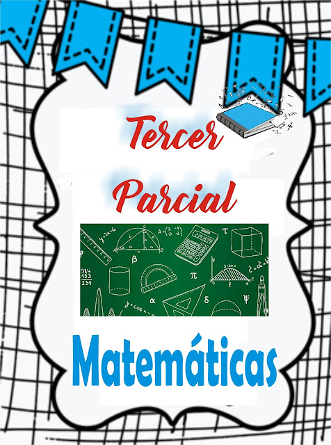Dinero y yo: Tercer parcial matemáticas portadas