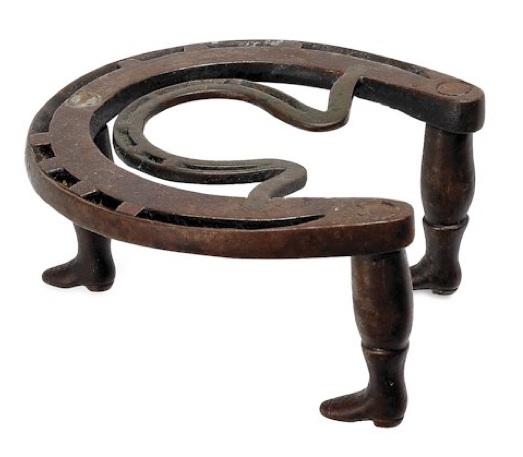 Anonymous Works: 19th Century Cast-iron Trivet with Legs