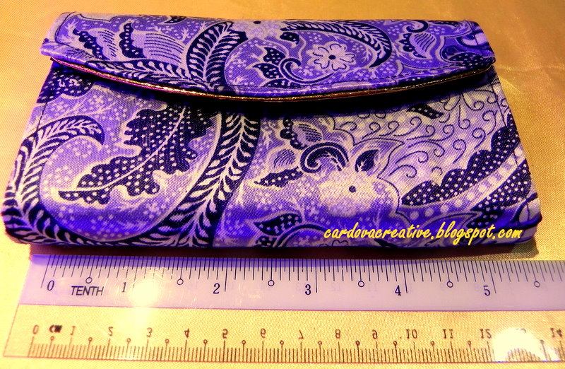 CARDOVA CREATIVE: Beg 20 - Beg Duit Batik