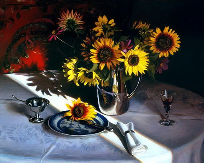 Evan WILSON, 1953 | Catherine La Rose ~ The Poet of Painting