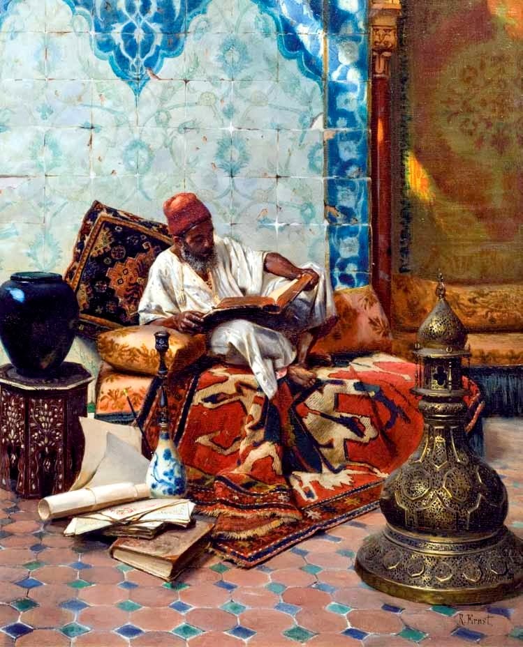 Reading and Art: Rudolf Ernst