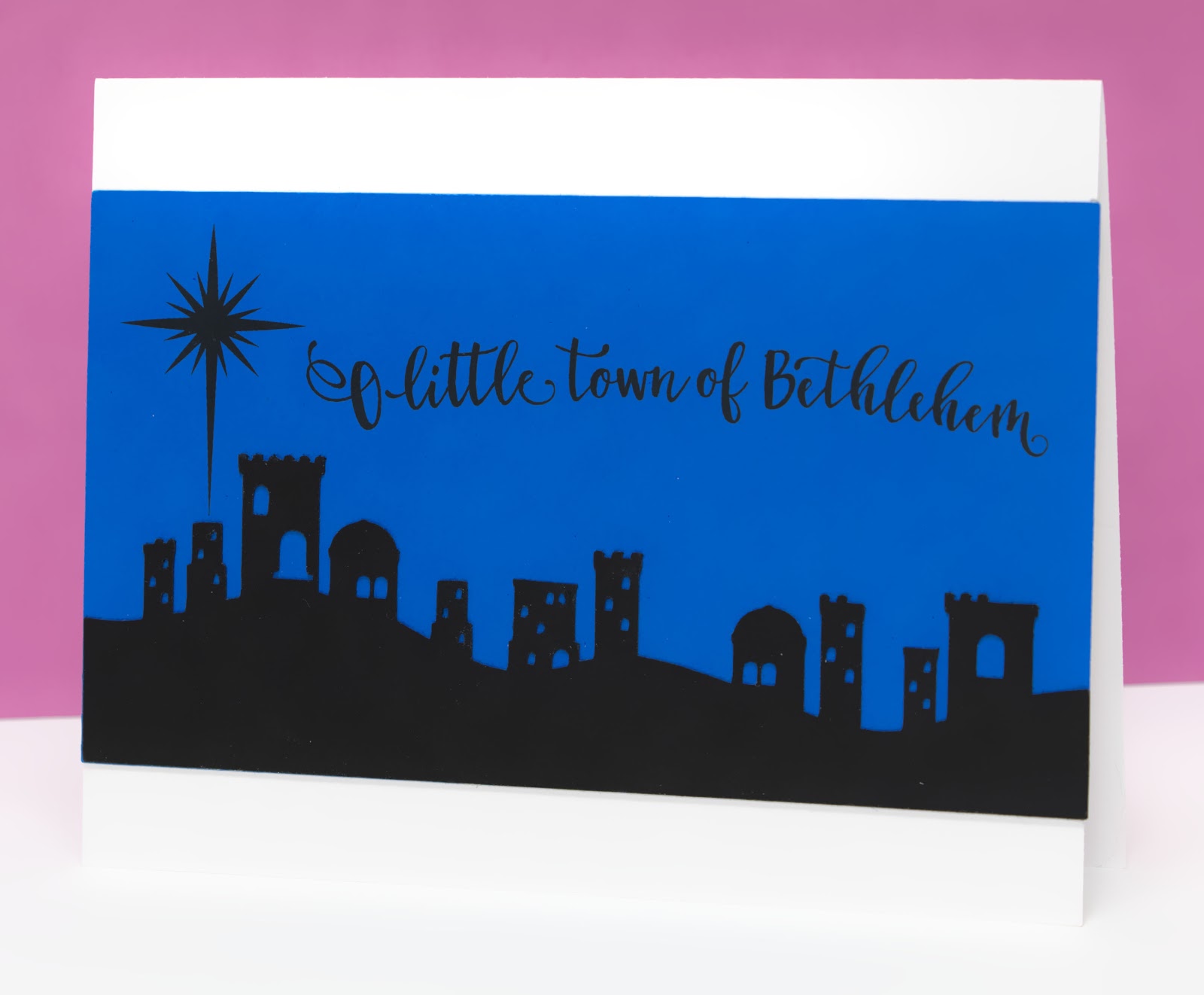 The Paper Boutique: O Little Town of Bethlehem