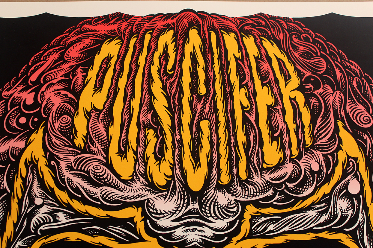 INSIDE THE ROCK POSTER FRAME BLOG: Mark Dean Veca Puscifer Phoenix ...