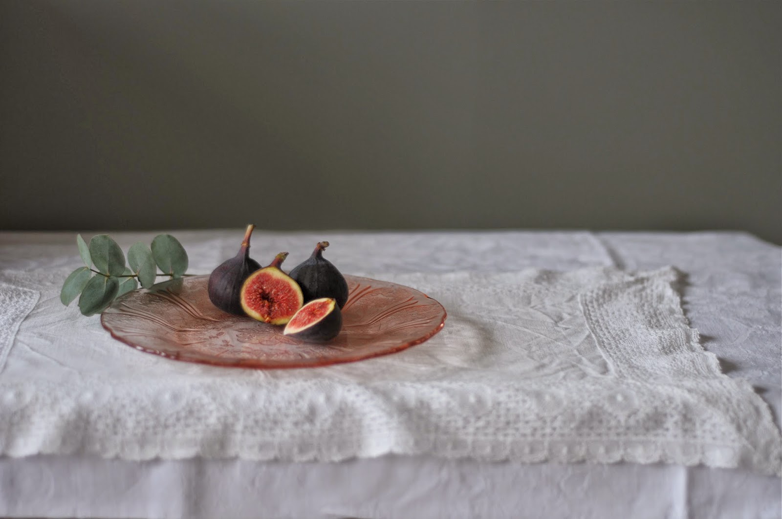 at home with red: Fig Still Life