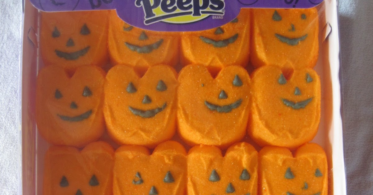 Walking The Candy Aisle: Peeps Marshmallow Pumpkins review