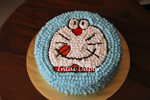 INTAI DAPUR: Kek Doraemon...