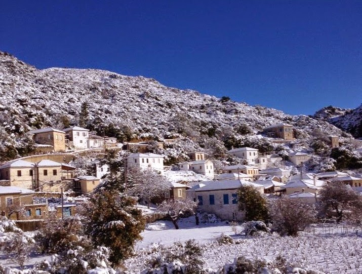 σπυρος πετρολεκας: ο ΧΑΡΑΚΑΣ χιονισμένος ......