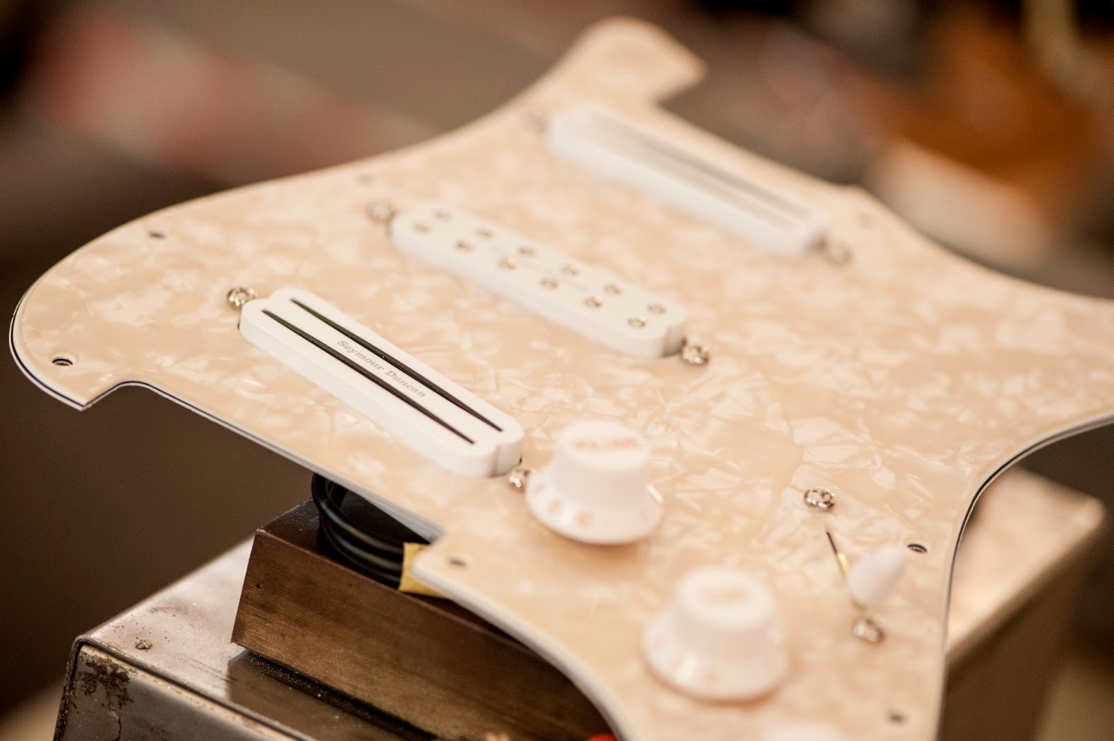 Seymour Duncan Releases Dave Murray Loaded Pickguard