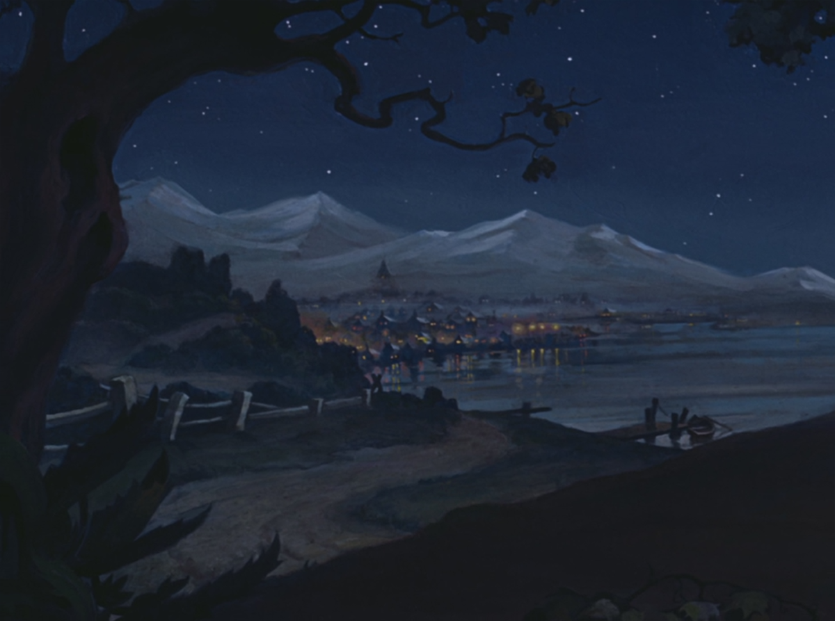 Living Lines Library: Pinocchio (1940) - Backgrounds
