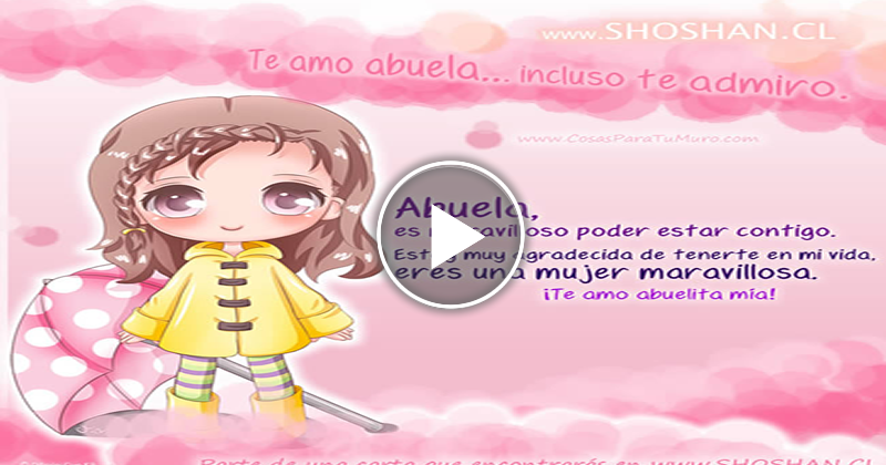 💐👵👧🌺 ️ Mi linda y bella abuela que alegria es compartir contigo por que ...