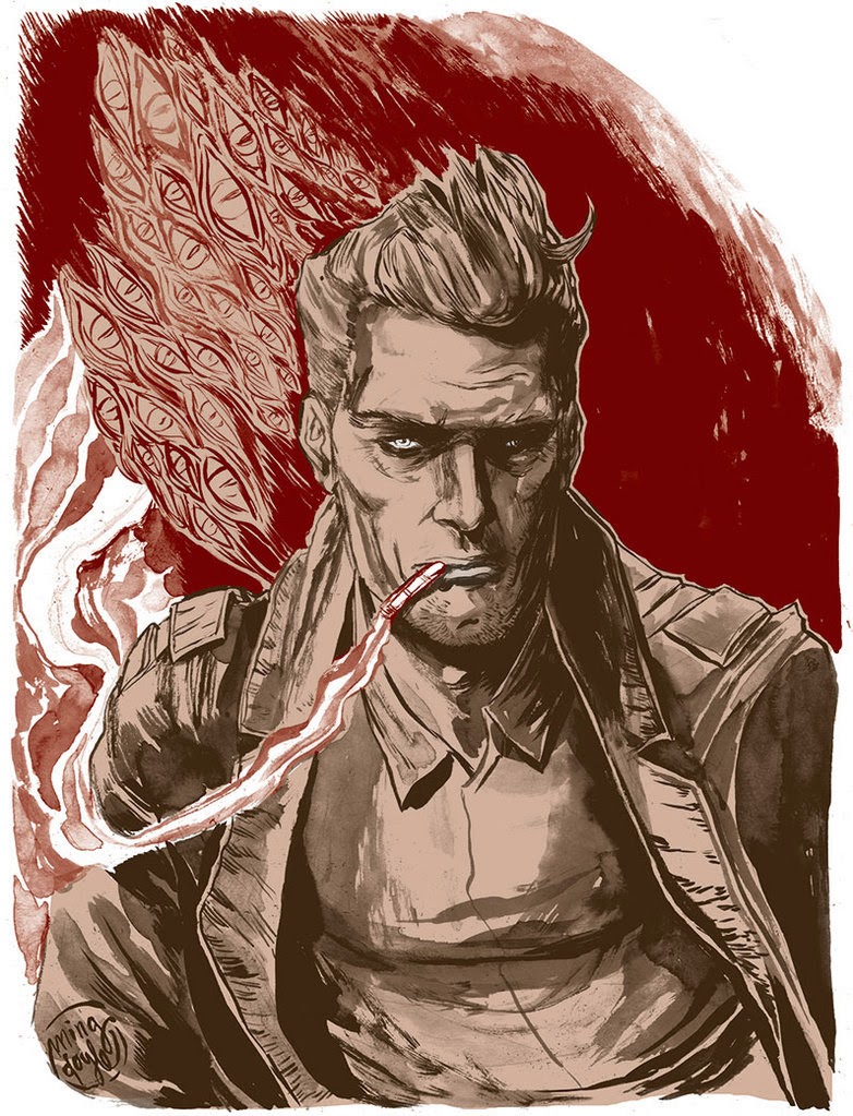 comic cartoons: John Constantine