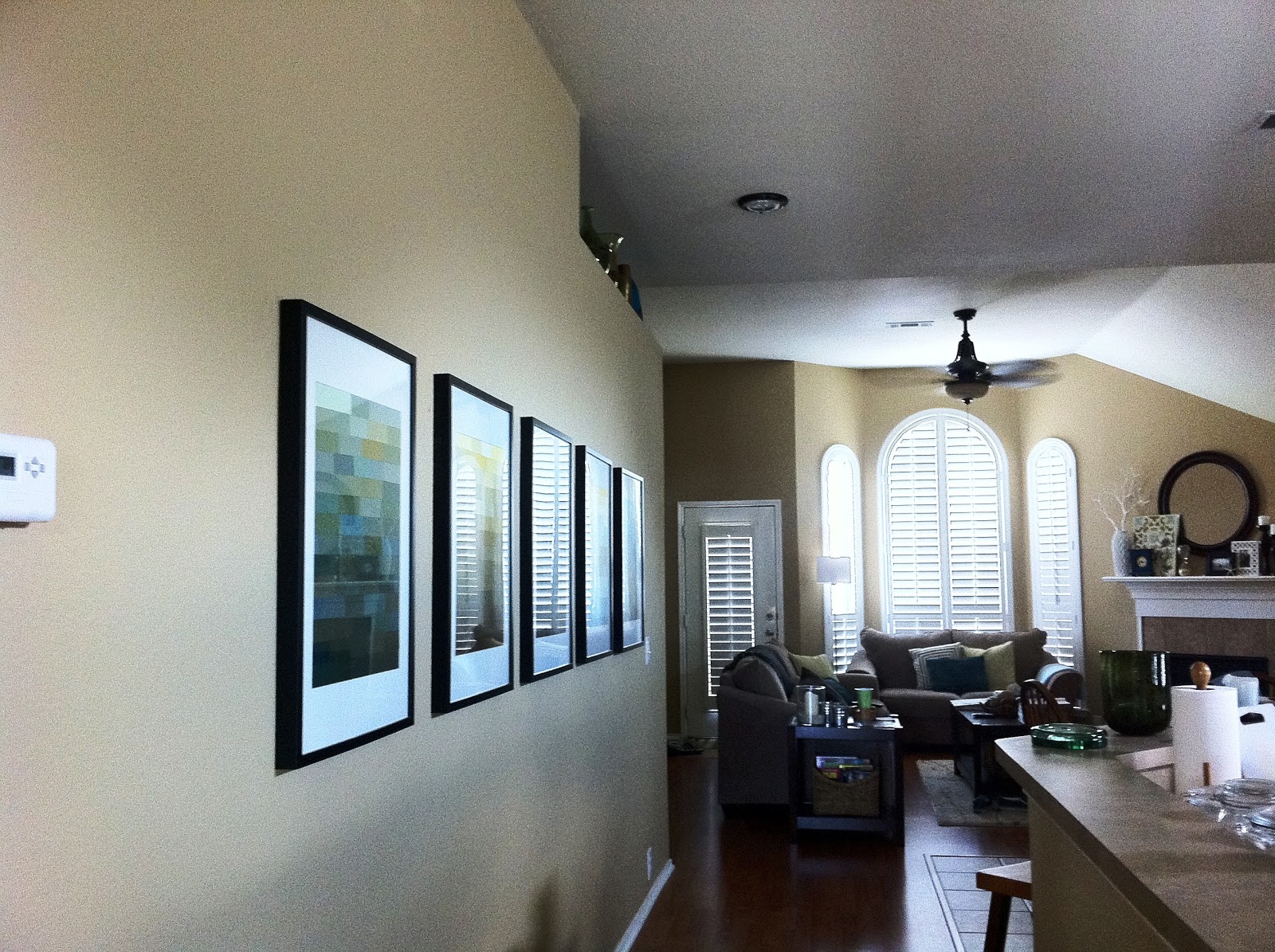 love tenfold: diy | paint swatch art