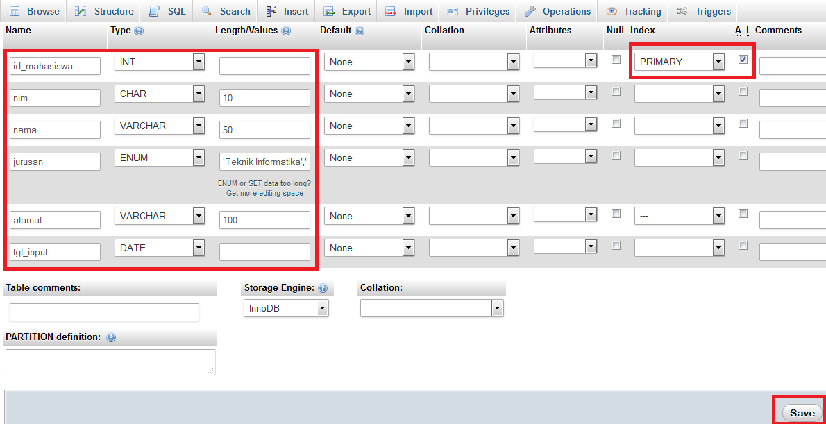 Cara Membuat Database Mysql Di Phpmyadmin Xampp Aditya