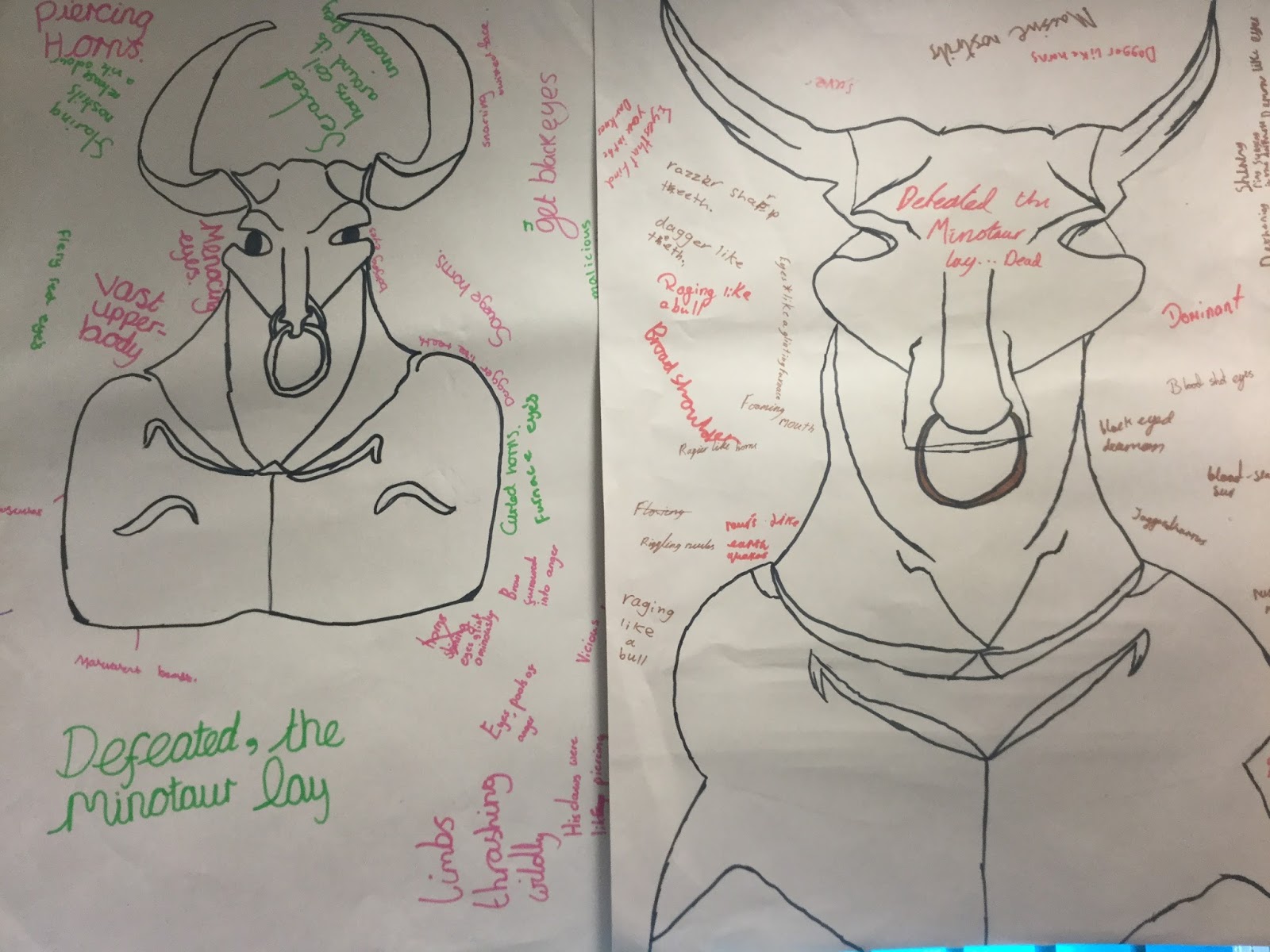 Windhill21: Generating vocabulary - the Minotaur!