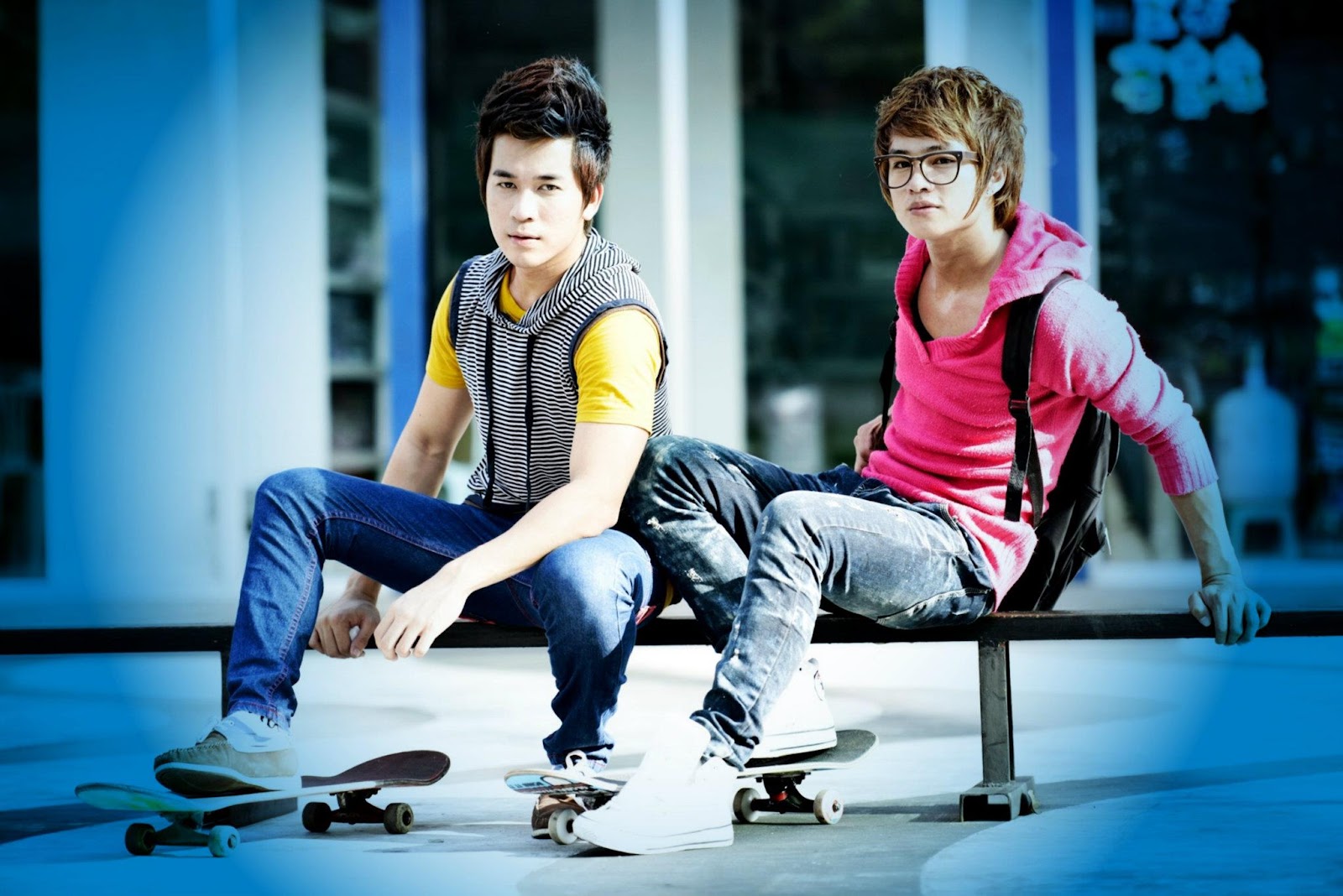 M y a n m a r H u n k s: Eain Si and Aung Lay for Wellness Magazine