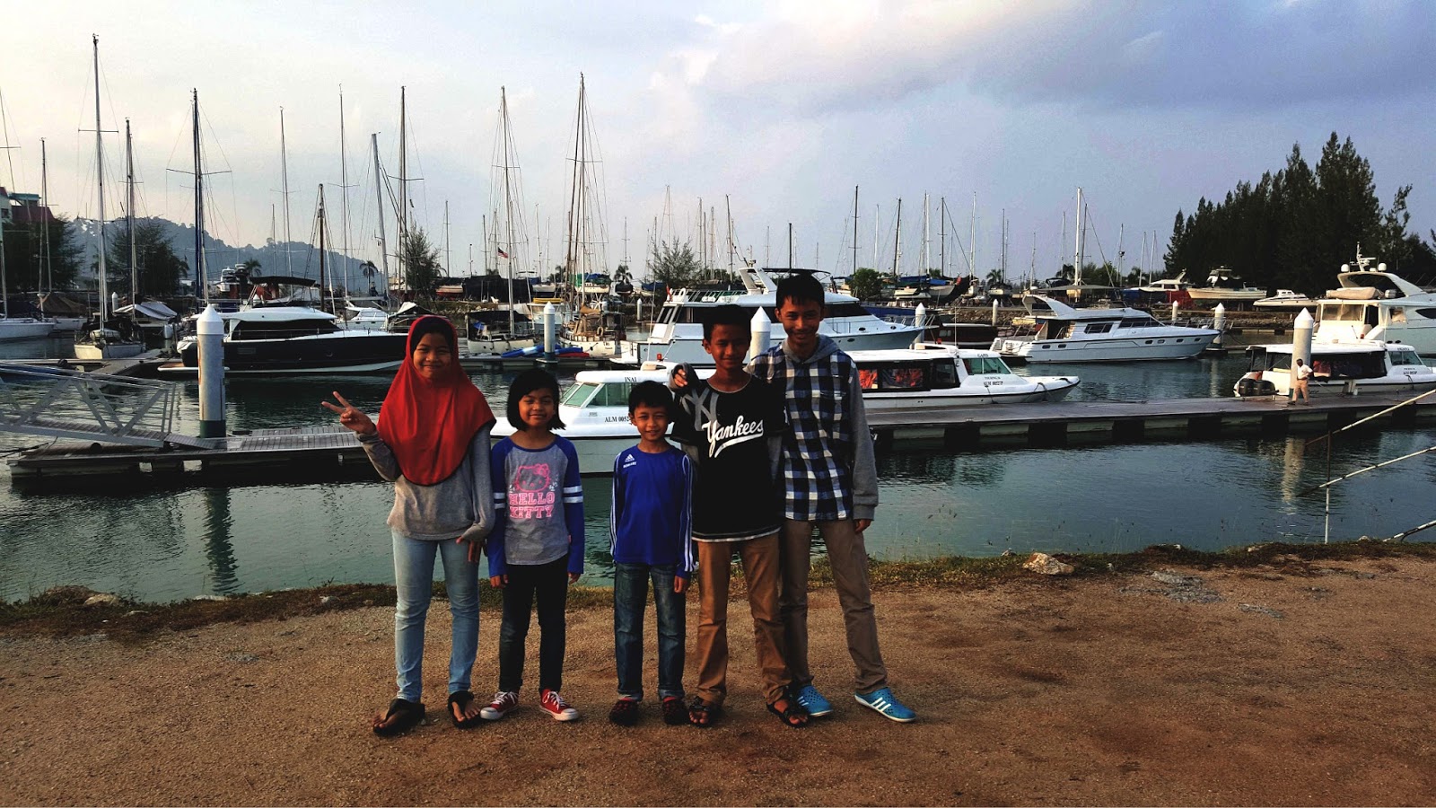 Pergi Pulau Pangkor dari Jeti Marina Island