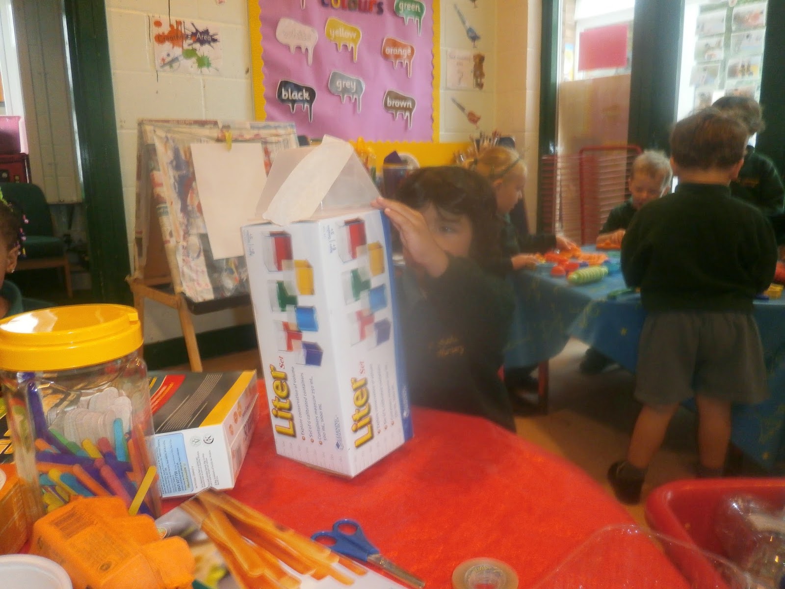 Our Lady's Nursery: Houses, junk modelling, shapes and lots & lots ...
