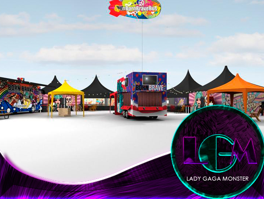 Lady Gaga devela imágenes exclusivas del "Born Brave Bus" - Lady Gaga ...