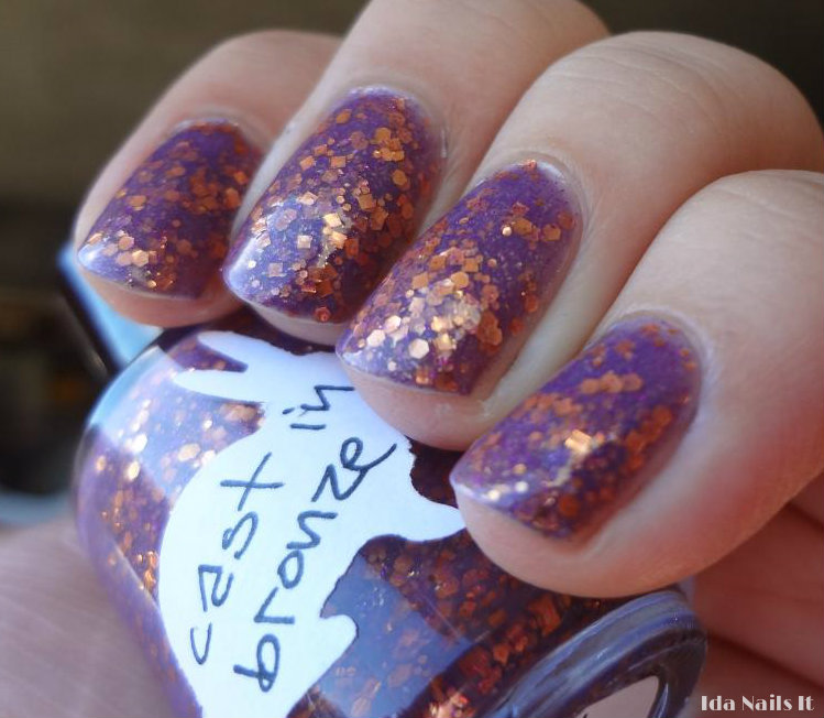 Ida Nails It: Hare Polish Cast in Bronze and Atolla