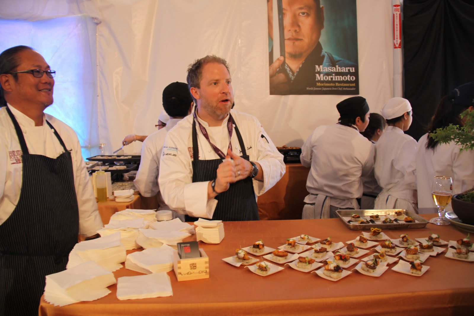 Life as a Chef's Wife: Sunday of Pebble Beach Food & Wine Event.