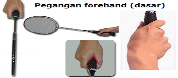 Cara memegang raket yang benar