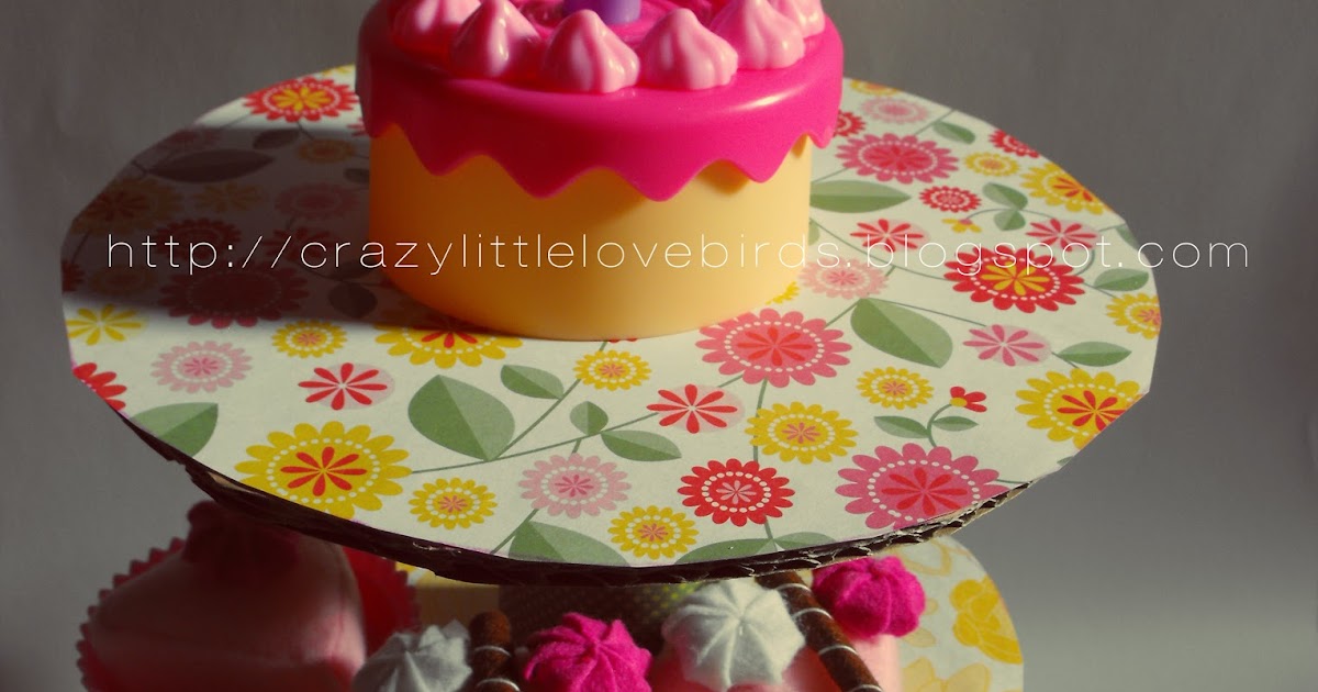 DIY-3 Tier Play Cake Stand