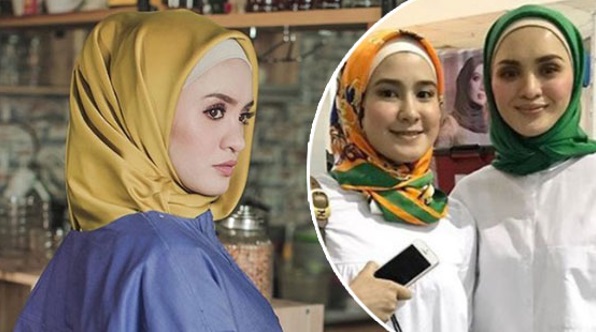 Hanez Suraya Tampil Dengan Tudung Jenama Sendiri