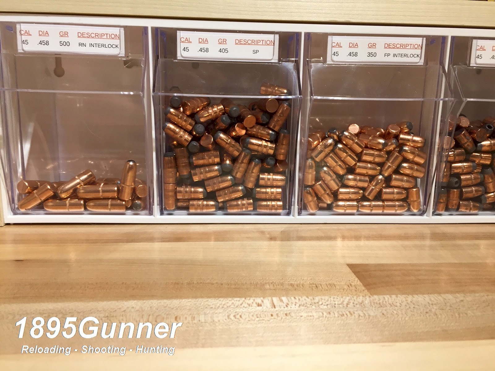 1895Gunner: Reloading Bench Bullet Storage Upgrade!
