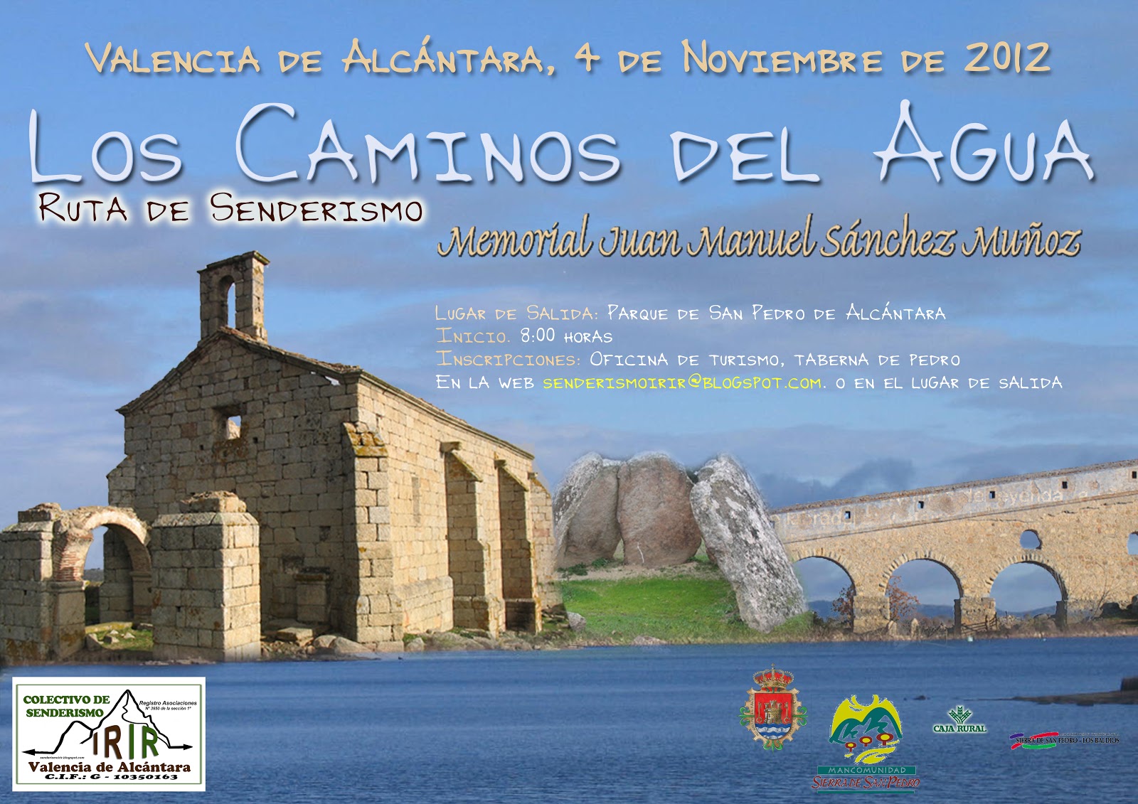 Colectivo de Senderismo IRIR: Los Caminos del Agua 2012