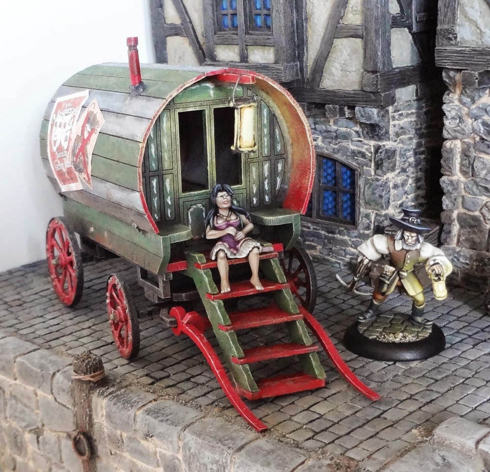 cianty's Tabletop Wargames Blog: Gypsy Caravans from Sarissa Precision