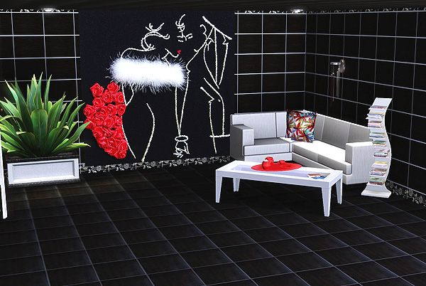 HelleN sims3 : Wall decor "Charme"