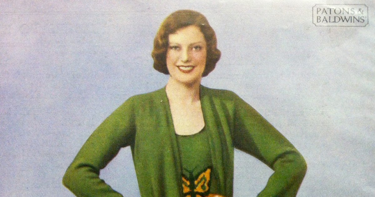 What Kate-Em did next.: Patons and Baldwins archive part one - 1930's ...