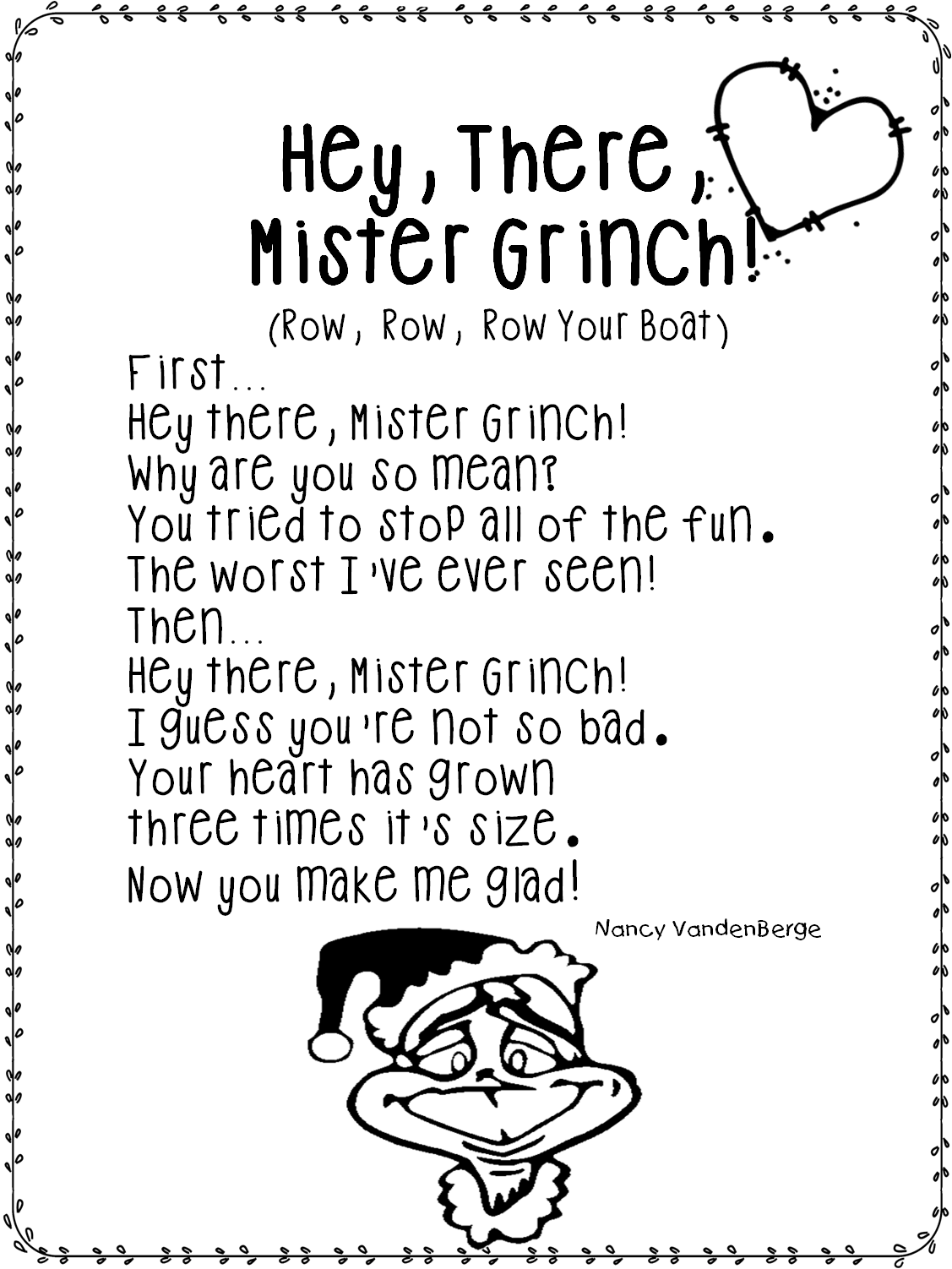 First Grade Wow: Santa's Stuck and Grinch Stuff!!