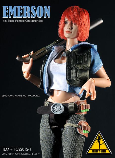 toyhaven: Preview Flirty Girl Collectibles 1:6 scale EMERSON Female ...