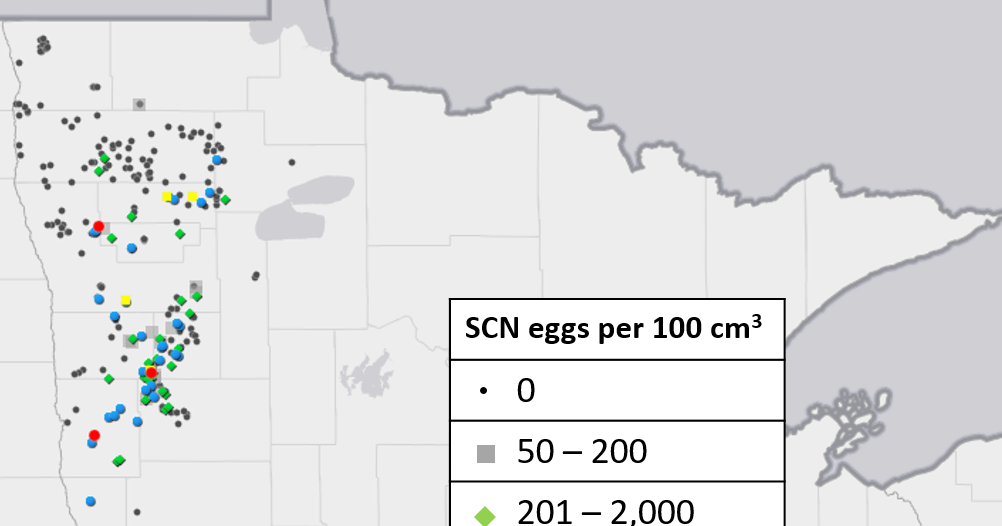 Farmers sampling for soybean cyst nematode (SCN) surprised by what they ...