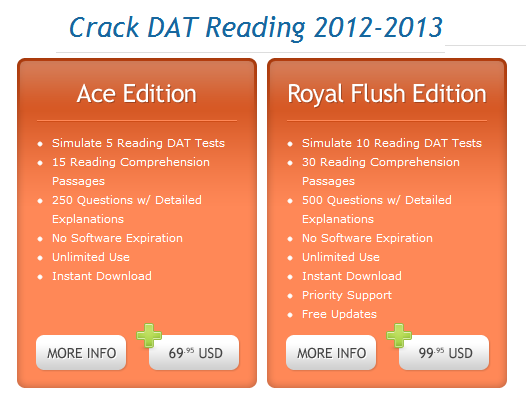 DAT Breakdowns, Study Materials and Tips, Free Practice Questions ...