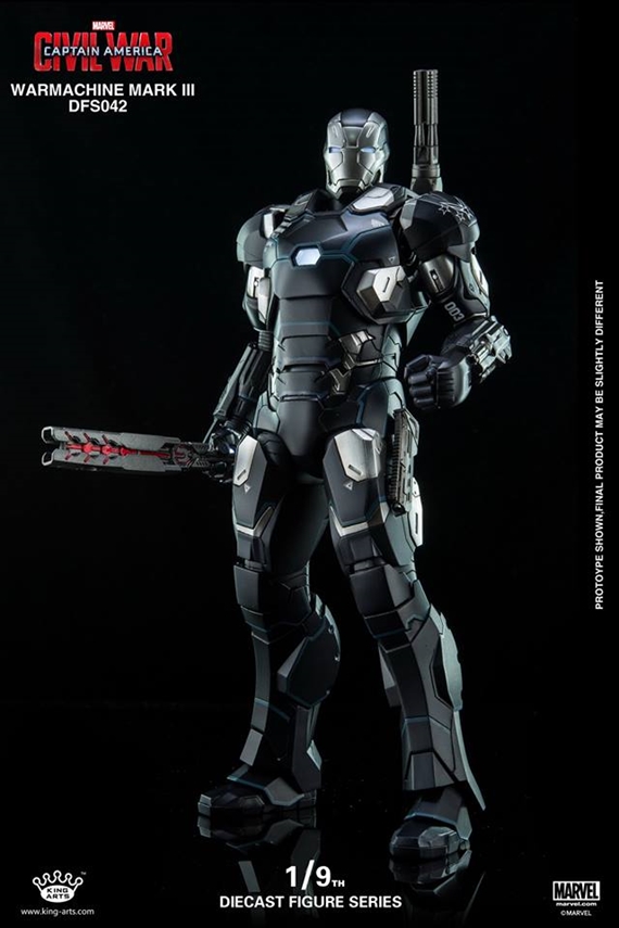 King Arts 1/9 《美國隊長3：英雄內戰》「戰爭機器」War Machine Mark 3 - Toys Zone D 玩具兄弟 ...