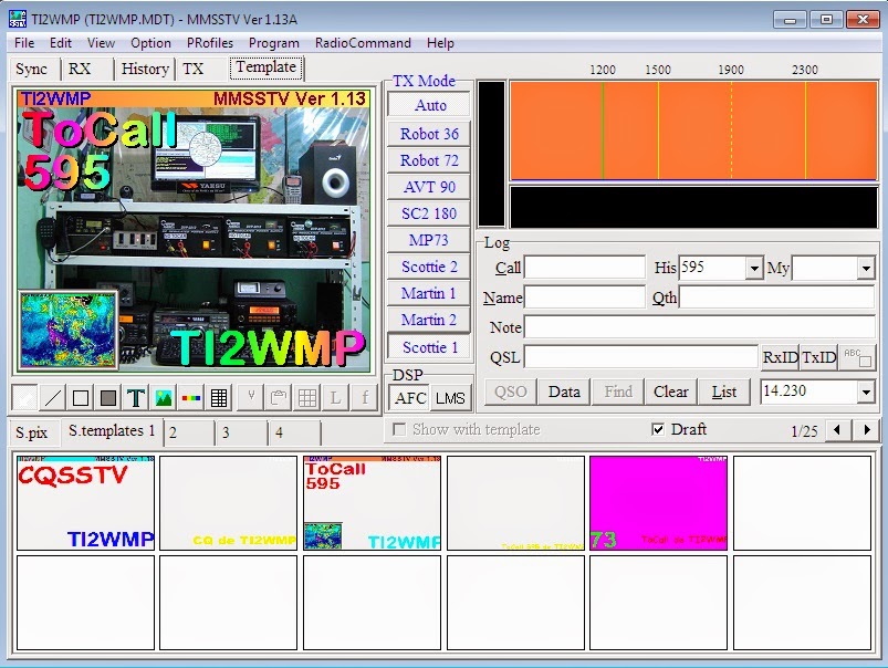 Temas y noticias sobre la Radioafición: Conociendo el SSTV