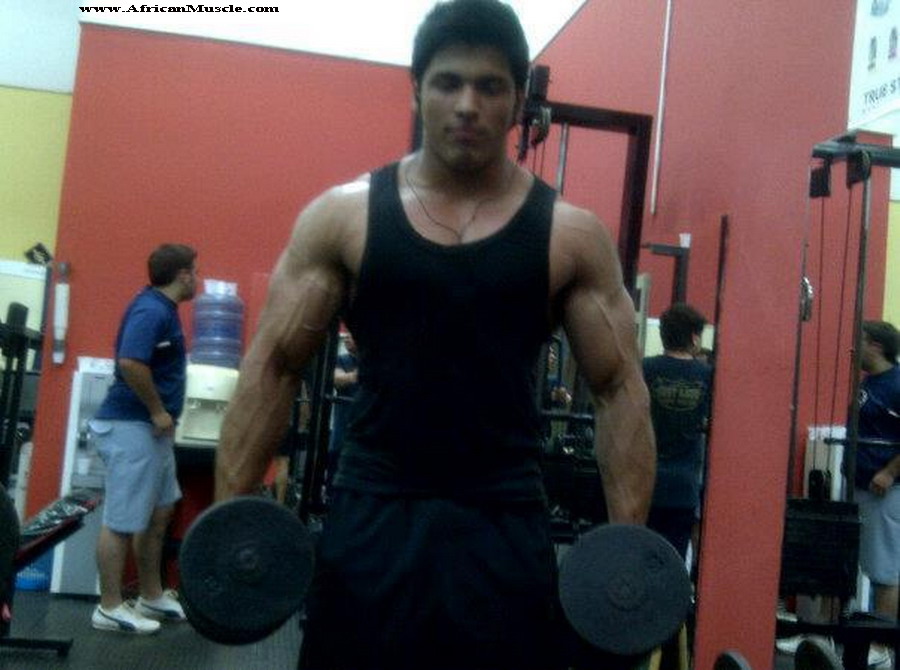 the beauty of male muscle: Romaine