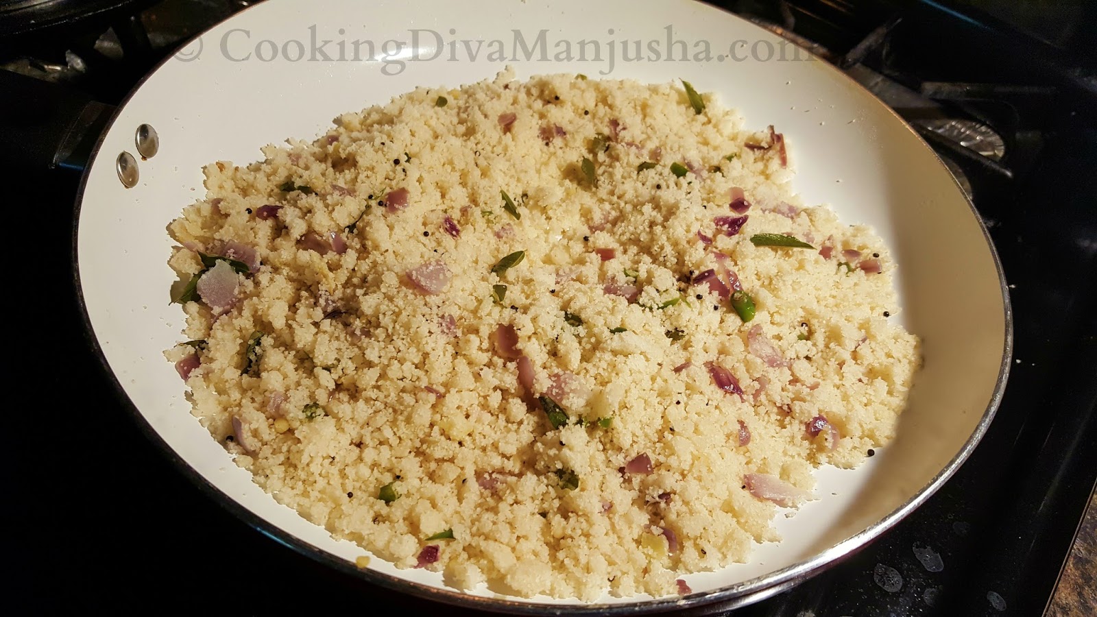 Kerala Style Upma Nadan Kerala Breakfast