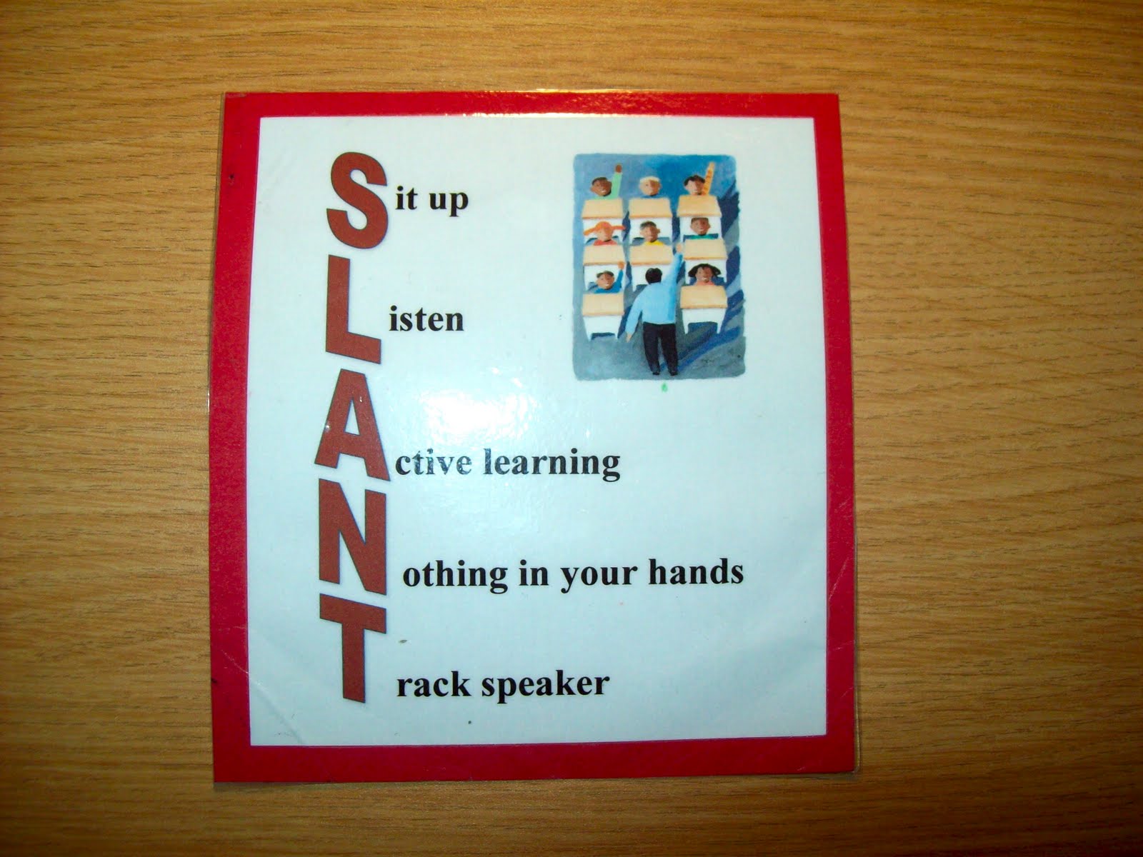 SLANT Focusing strategy | Yearn to Learn